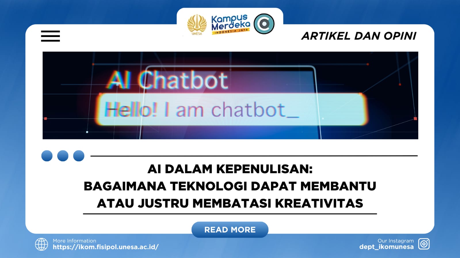 AI Dalam Kepenulisan: Bagaimana Teknologi Dapat Membantu atau Justru ...